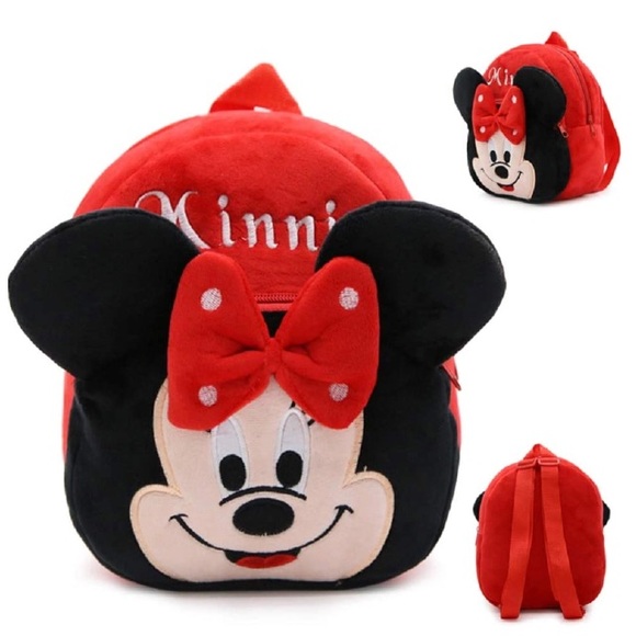 Accessories | Minnie Plush Backpack | Poshmark